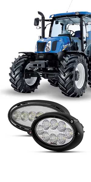 Agricultural LED Tractor Lights/Headlights High/Low Beam – Abrams MFG