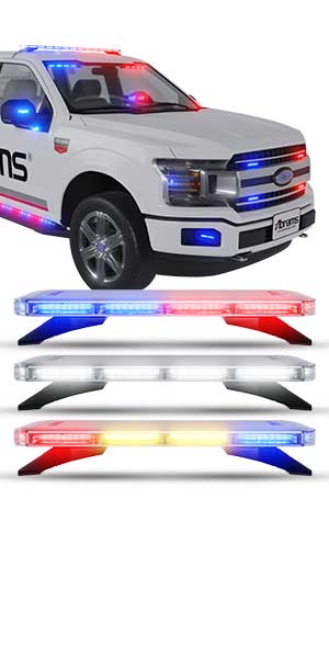 LED Mini Light Bars for Trucks, Emergency Vehicles | Magnetic Lights ...