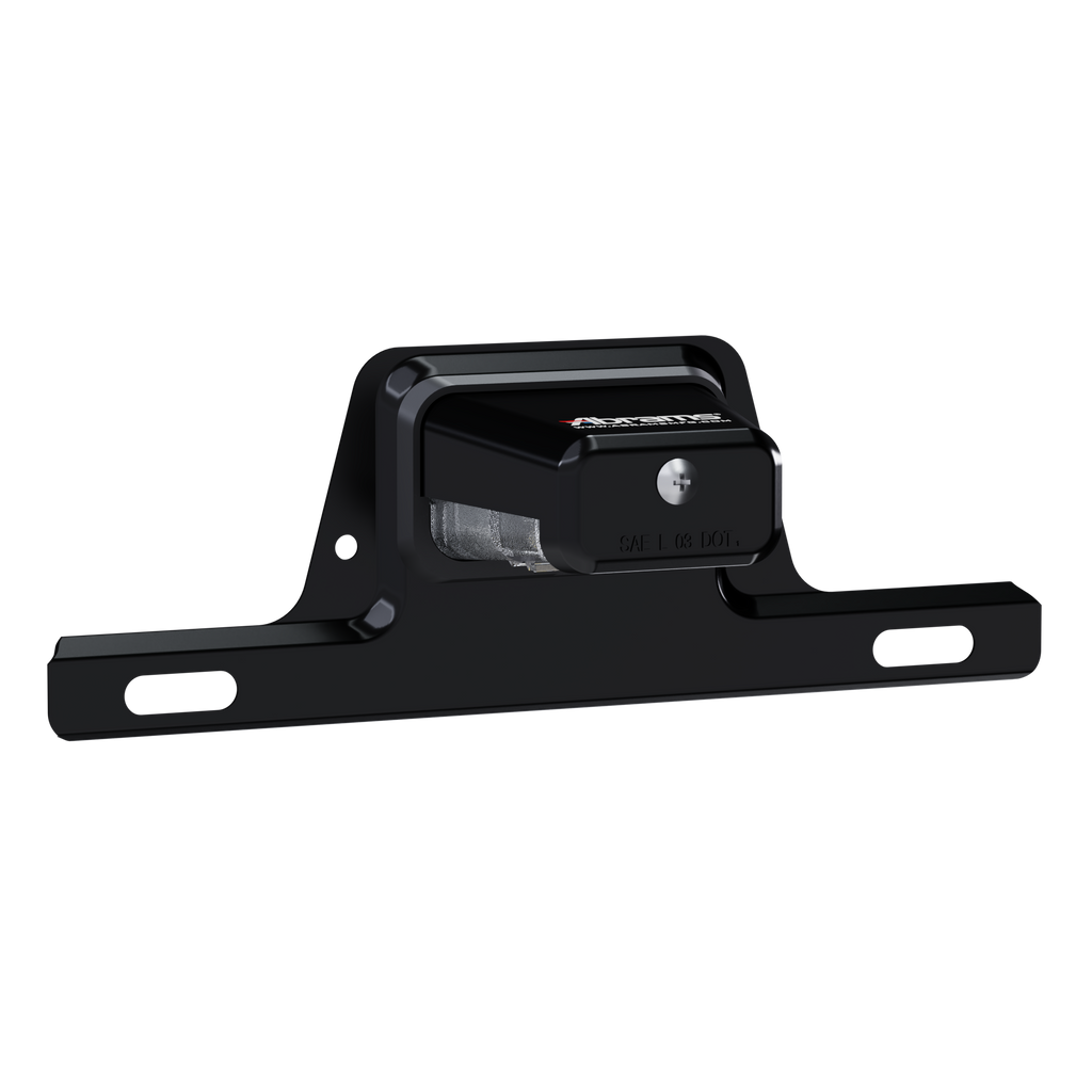 LED License Plate Lights w/Bracket - Black – Abrams MFG