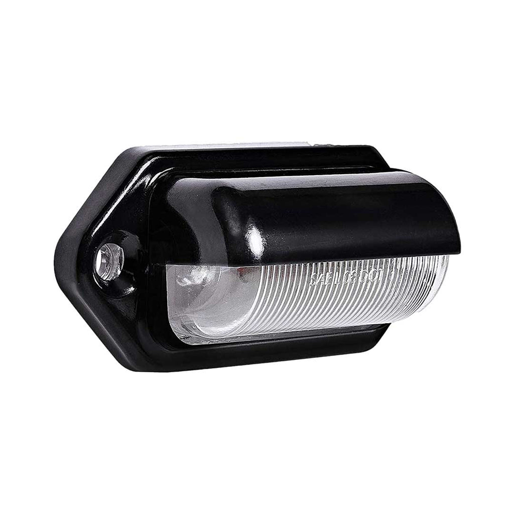 Universal Mount LED License Plate Light - Black – Abrams MFG